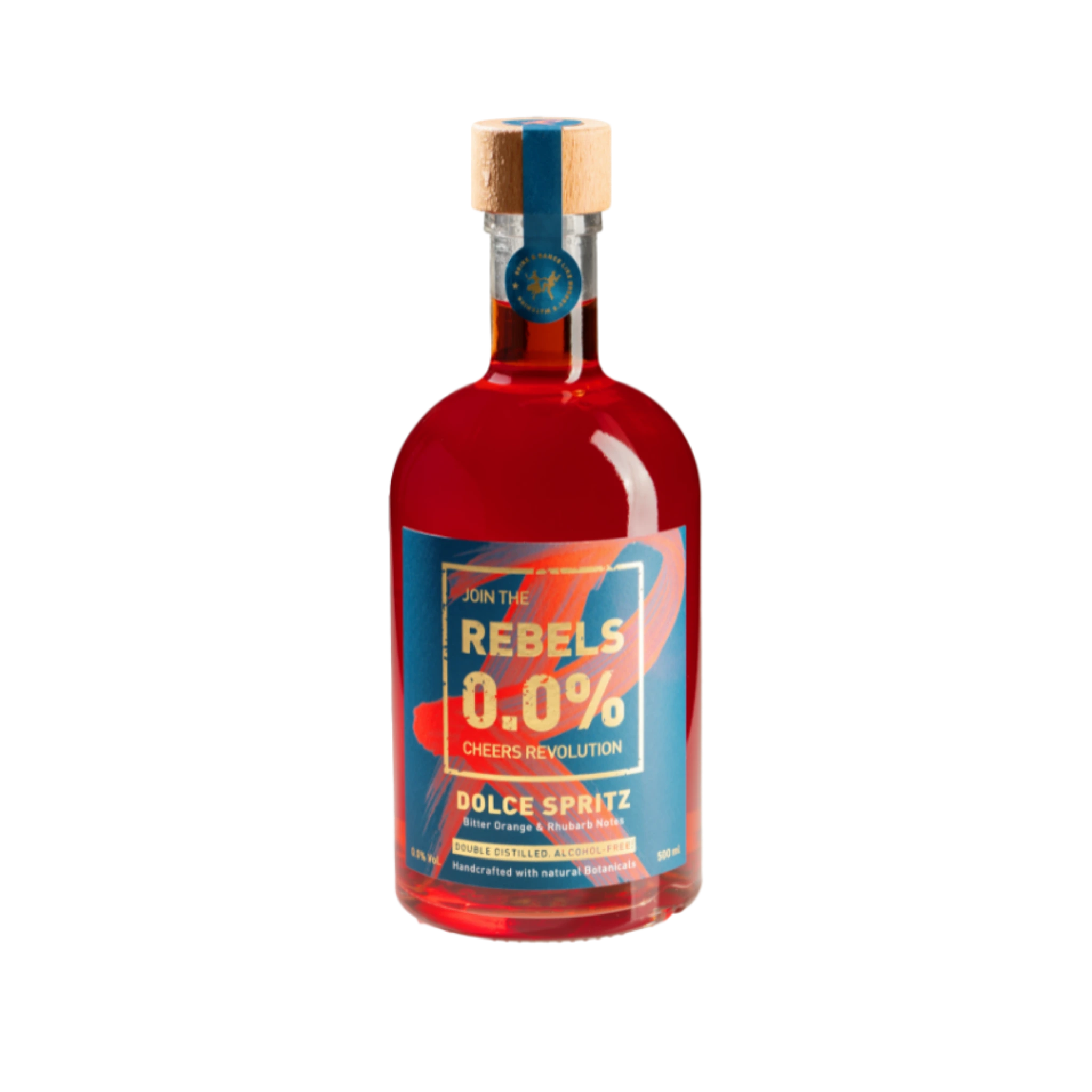 REBELS 0.0% Spritz Alternative 500ml - alcohol-free aperitif – SOBERCIETY